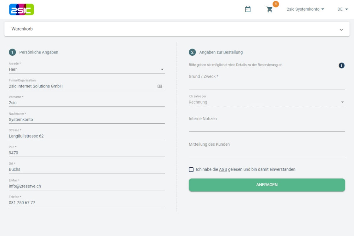Pflichtfelder selbst bestimmen